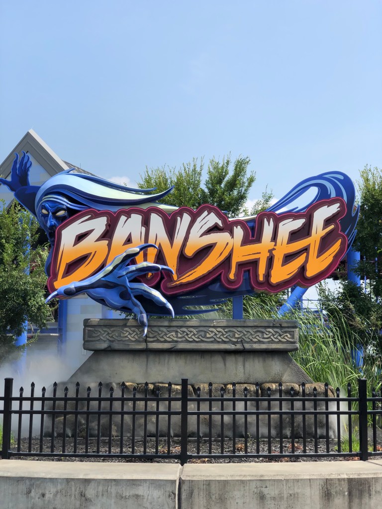 REVIEW: Banshee – B&M Inverted Coaster at King’s Island – April 2019 ...