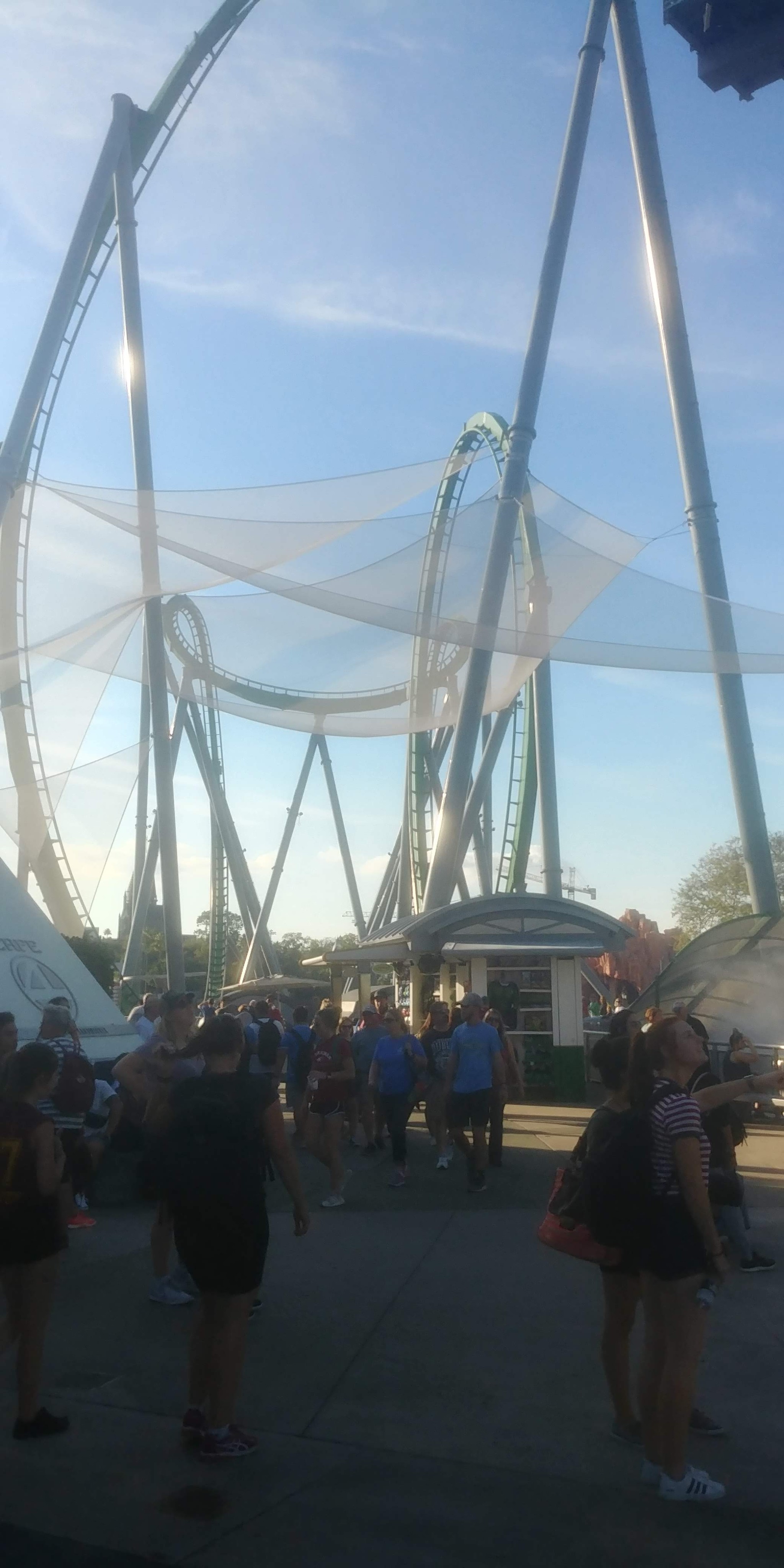 REVIEW: The Incredible Hulk Coaster at Universal’s Islands of Adventure ...