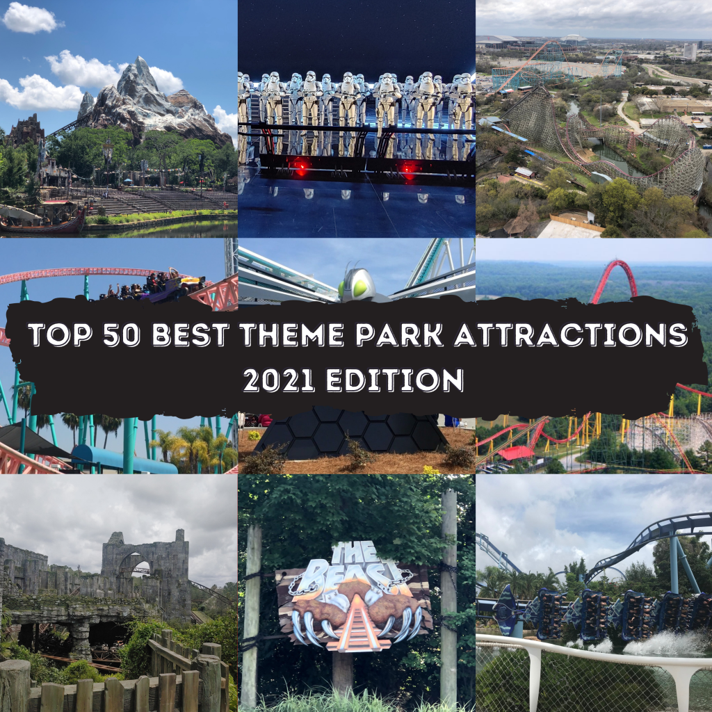 Top 50 BEST Theme Park Attractions – 2021 Edition – Limitless Park